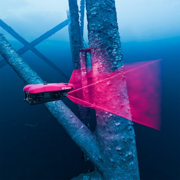 Beam unveils new underwater robot for wind farm operations