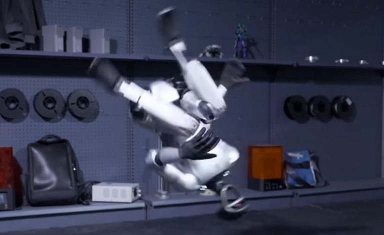Humanoid robot executes groundbreaking side flip in stunning video