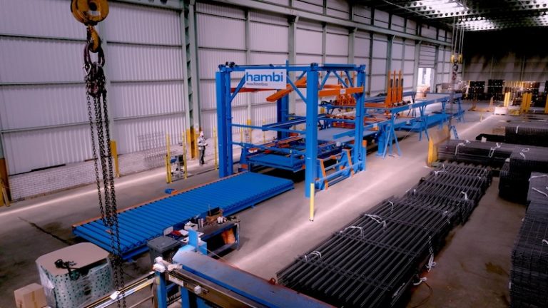Terhoeven’s automated steel mesh line: ‘World’s first’