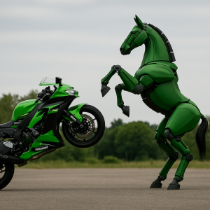 Kawasaki’s Corleo robot horse: Futuristic curiosity or off-road ...