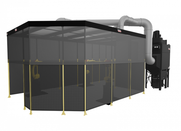 Lincoln Electric unveils customizable fume extraction hood for robotic ...