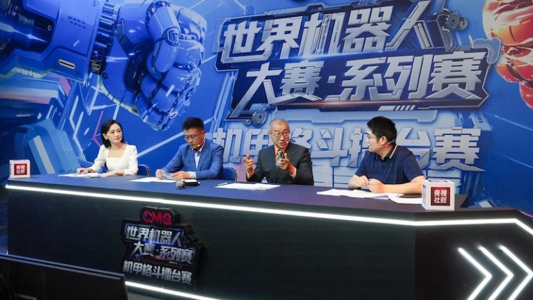 China hosts world’s first live humanoid robot combat tournament