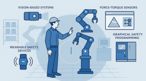 Safety standards and innovations in human-robot collaboration