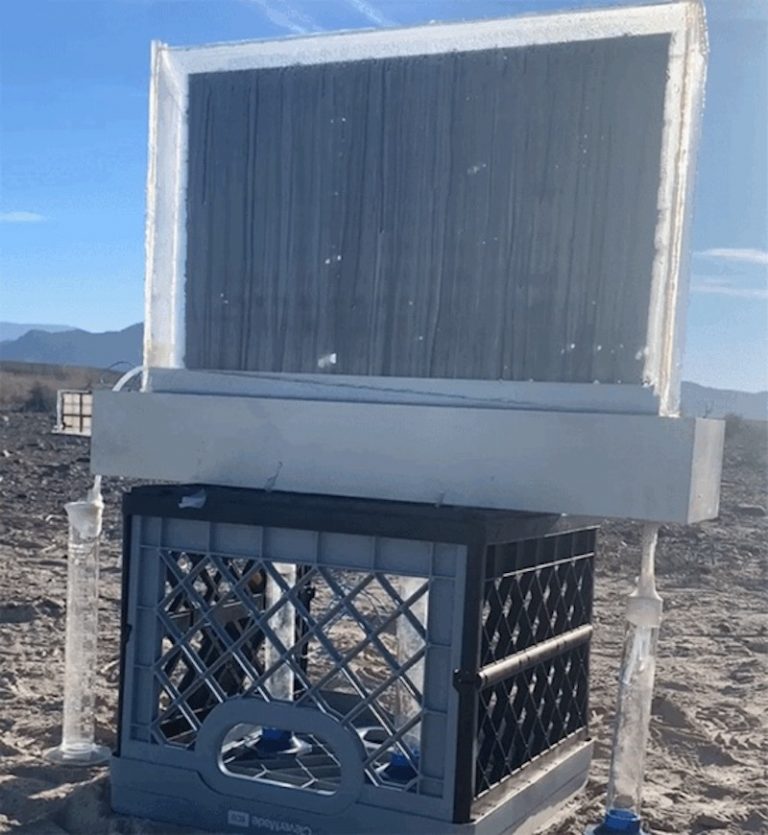 MIT engineers create device that pulls clean drinking water from air