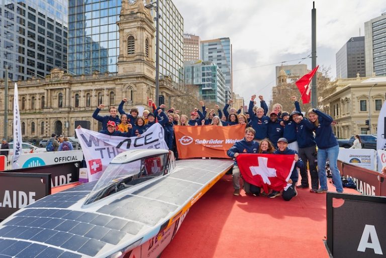 ETH Zurich students and Gebrüder Weiss complete World Solar Challenge ...