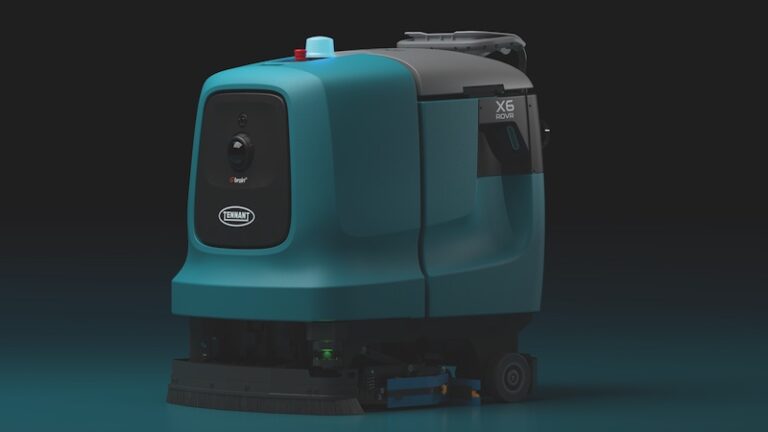 Tennant and Brain Corp unveil X6 ROVR autonomous cleaning robot at CMS 2025