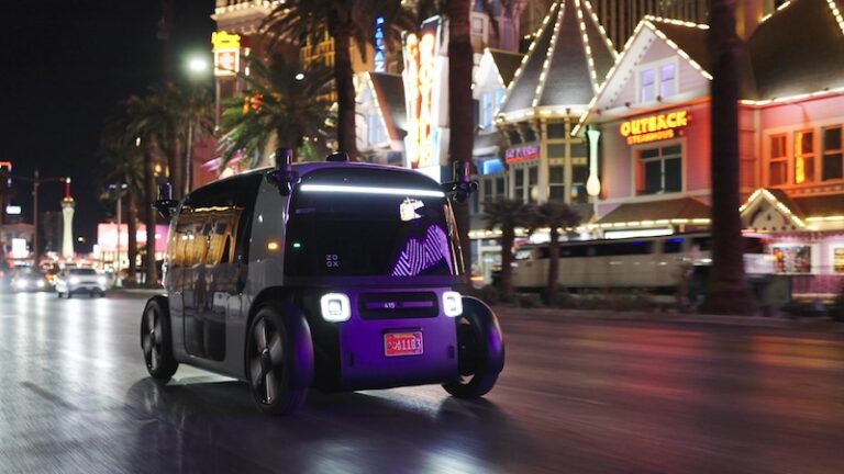 Zoox launches public robotaxi service with fully autonomous vehicles in ...