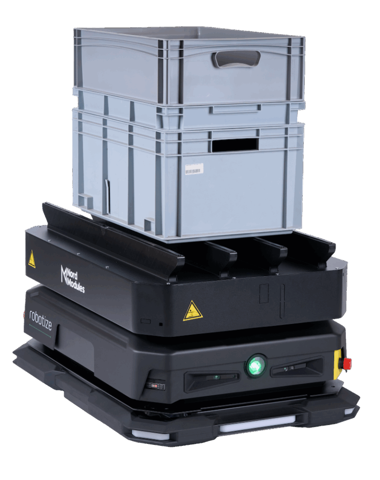 Robotize and Nord Modules unveil new GoPal P35 AMR to transform intralogistics automation