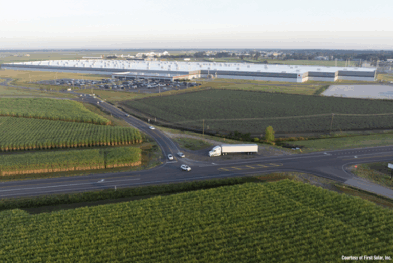 First Solar opens $1.1 billion AI-enabled manufacturing facility in ...