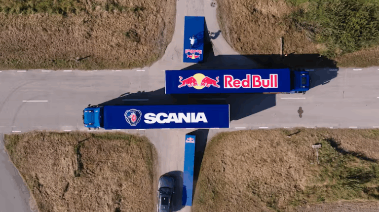Scania and Red Bull achieve world-first jump using PlusAI-powered ...