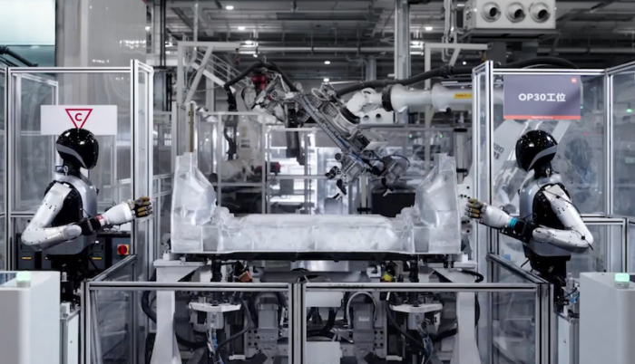 Xiaomi tests humanoid robots on EV factory assembly line