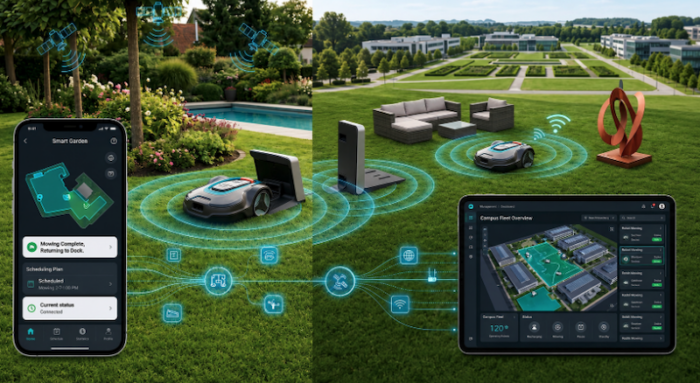 From boundary wires to AI navigation: The evolution of robotic lawn mowers