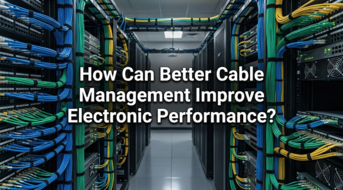 How Cable Management Improves Electronic Performance